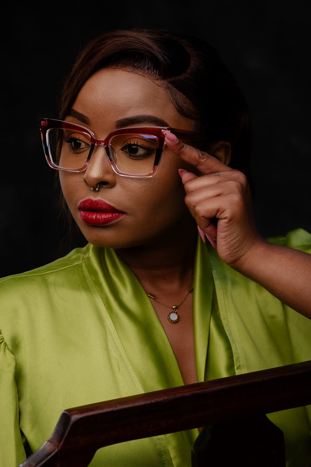 Bonita collection, rose tinted with a glossy finish – EYERA STORE